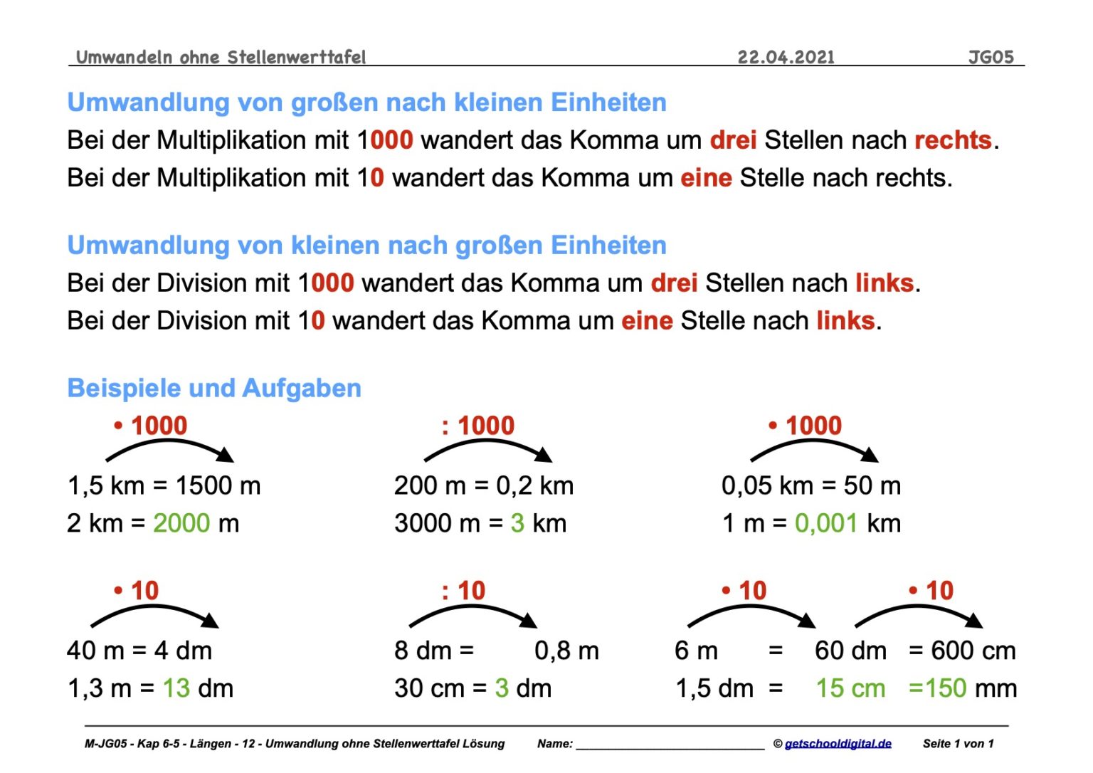 Längen (KW16) – getschooldigital.de